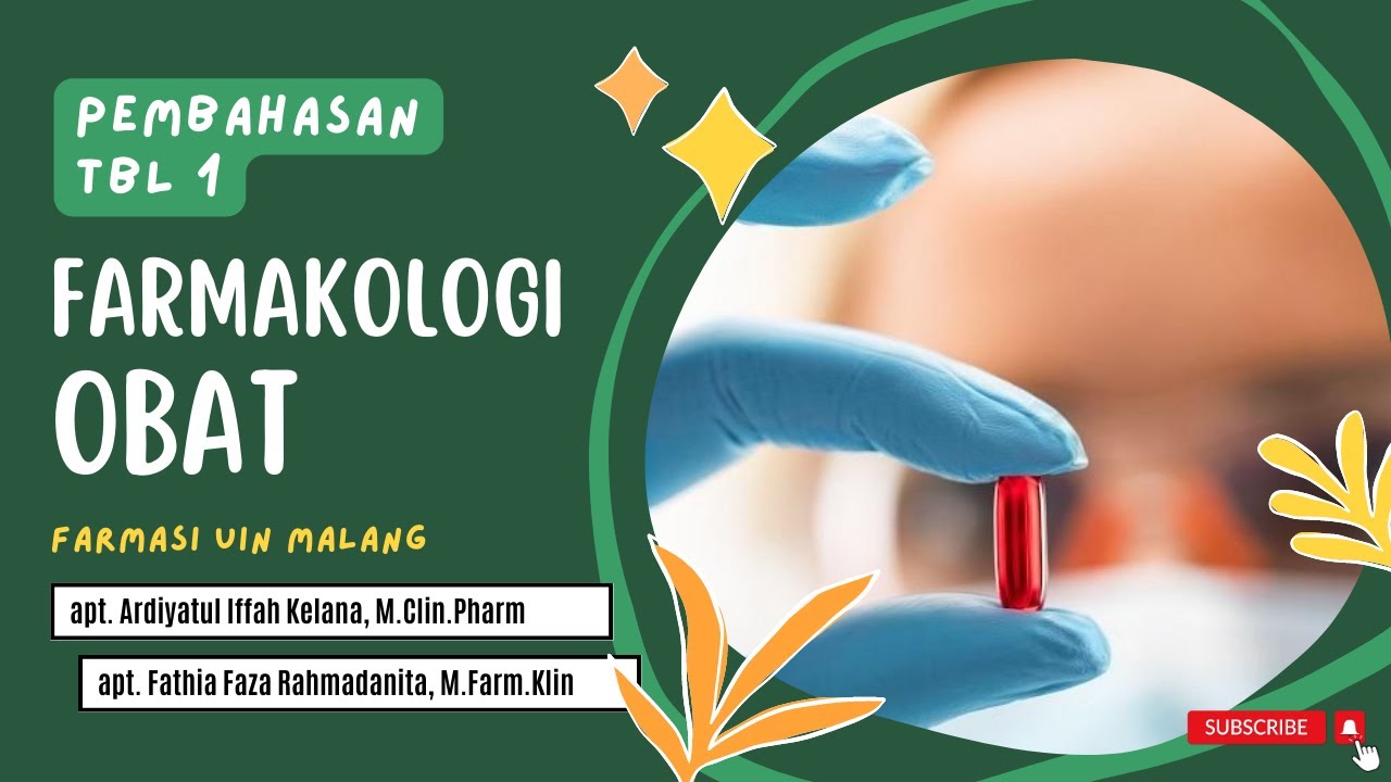 FARTOK 1 TBL 1 "Farmakologi Obat" - YouTube