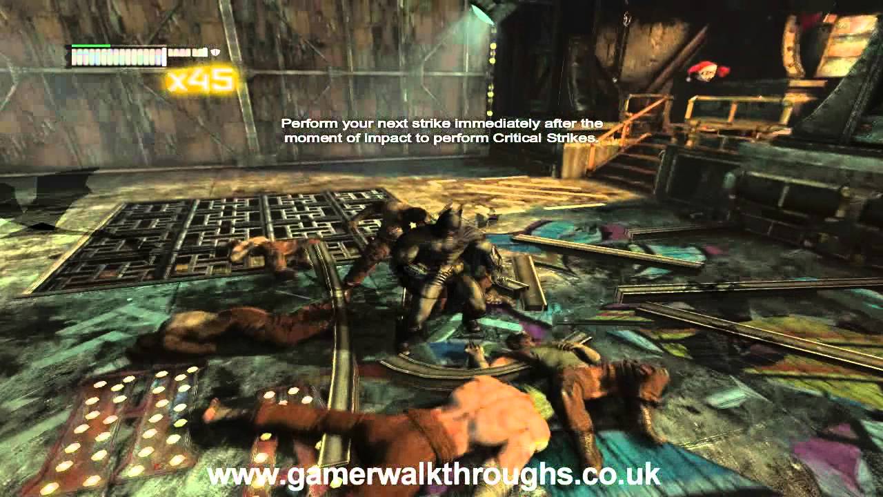 Batman: Arkham City walkthrough - Sionis Steel Mill [2/2] - YouTube