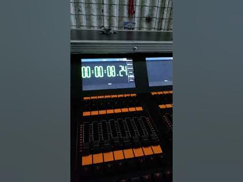 testing time code signal!!!! dot 2 Grand ma - YouTube