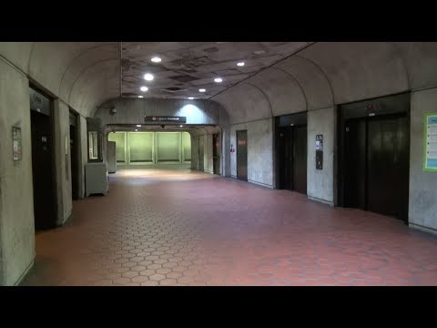 1000 FPM high speed elevators at Forest Glen Metro Station Silver ...