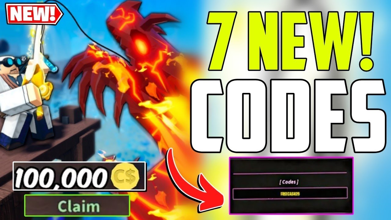 *CODES* UPD ⚠️ ROBLOX FISCH CODES 2025 | FISCH CODES | FISCH MARCH 2025 ...