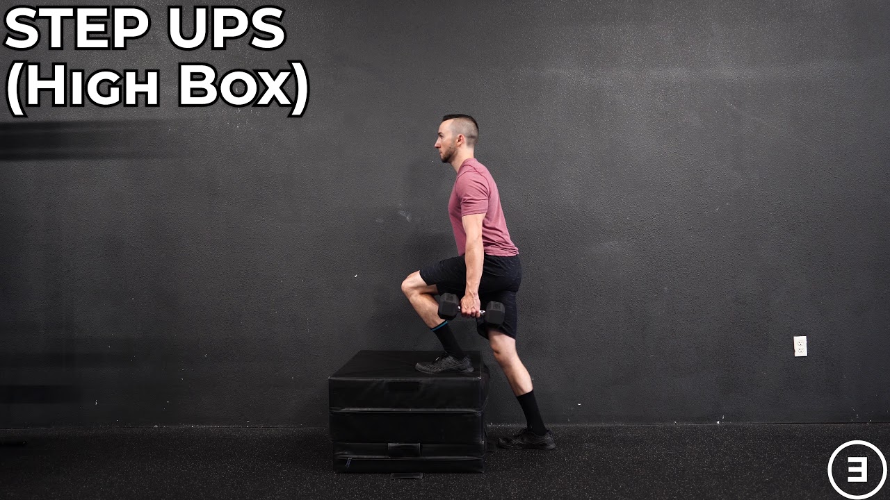 Step Ups (High Box) - YouTube