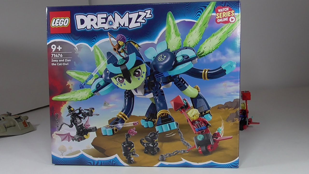 Lego Zoey and Zian the Cat-Owl set 71476 Review.. - YouTube