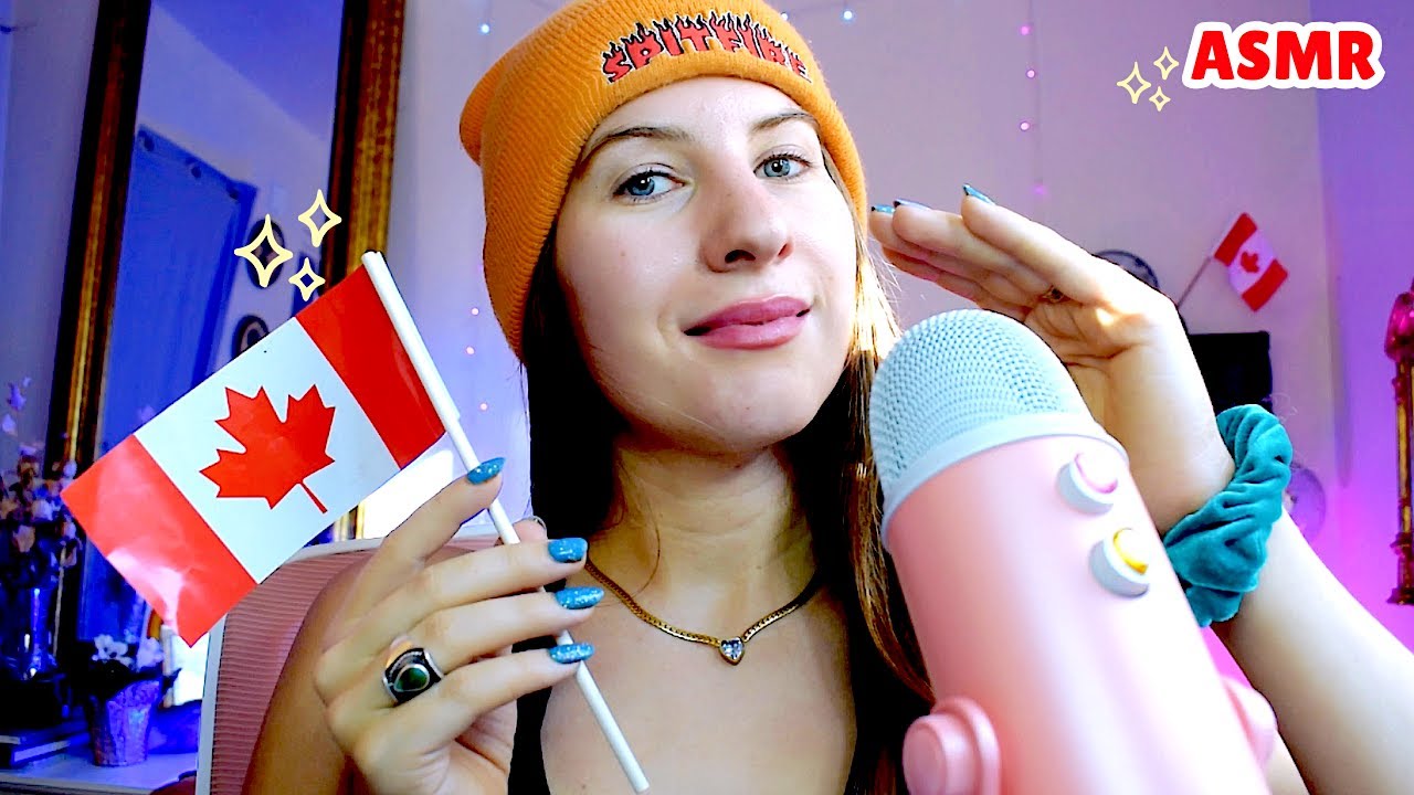 ASMR: J'habite au Canada, Évidemment Que...🇨🇦🍁🦫🫎💤(Remix de la trend ...