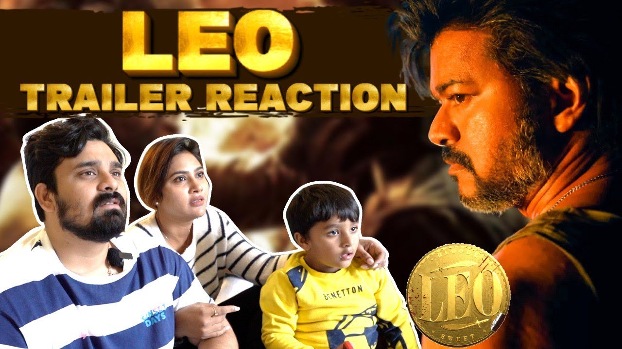 Leo Trailer Reaction 🔥 | Dhruv Reacting To Leo Trailer 😱 | Myna Wings ...
