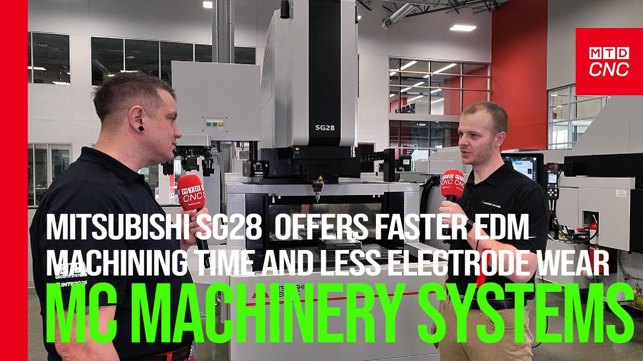 This EDM cuts cycle time without cutting corners! - YouTube