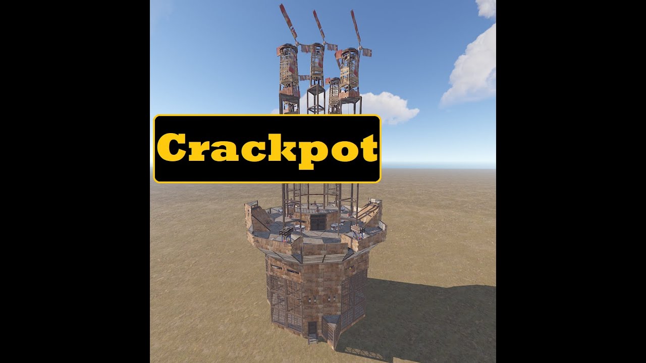 Rust Duo/Trio/Quad base design "Crackpot" - YouTube