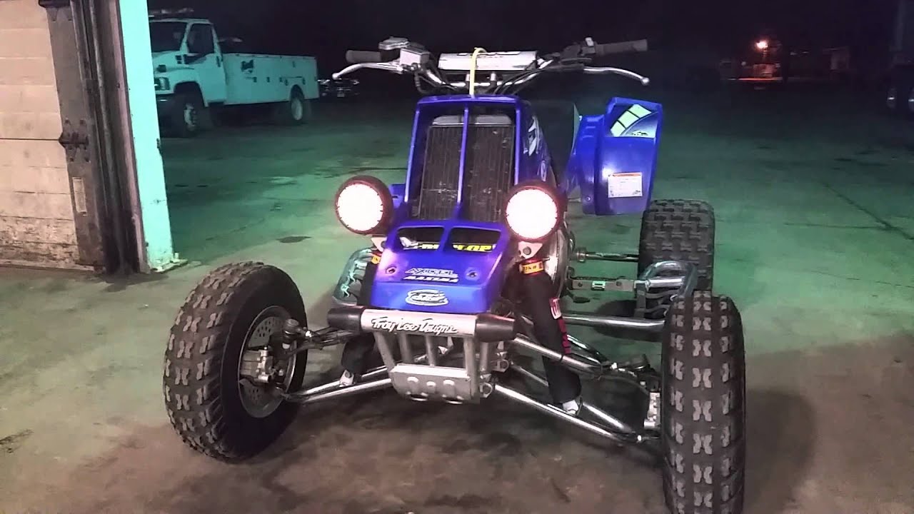 Yamaha Banshee 392 cheetah stroker part 3 - YouTube
