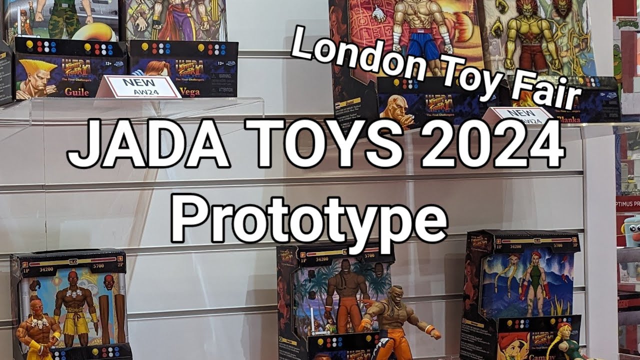 Jada Toys 2024 Street fighter DJ, Cammy, Dhalsim, M Bison prototype ...