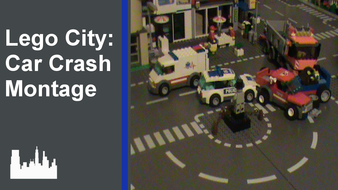 Lego City: Car Crash Montage - YouTube