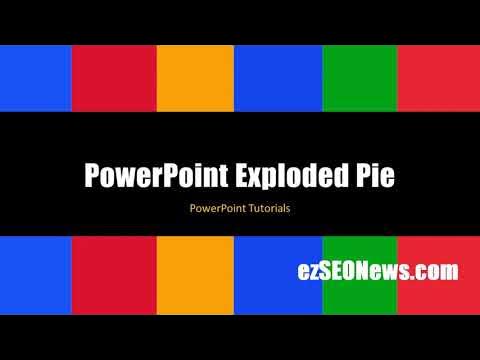 PowerPoint - Create an Exploded Pie - YouTube