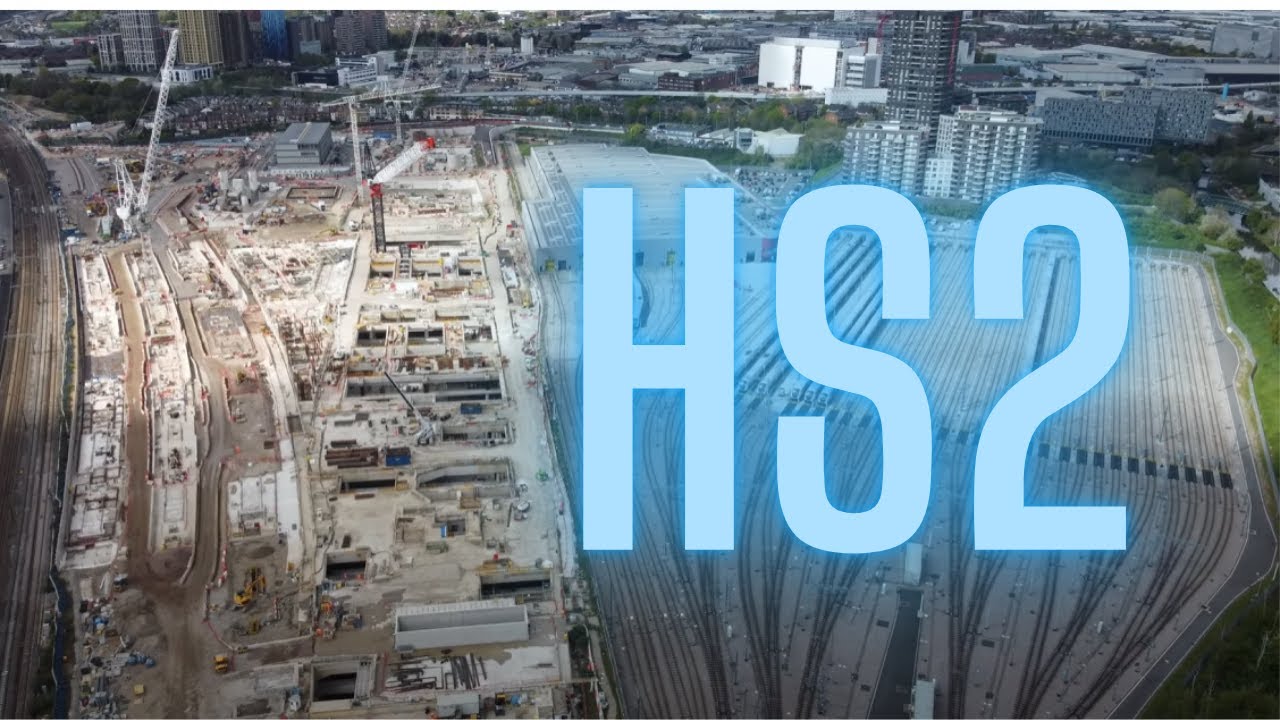 HS2 - Old Oak Common Progress - April 2025 - YouTube