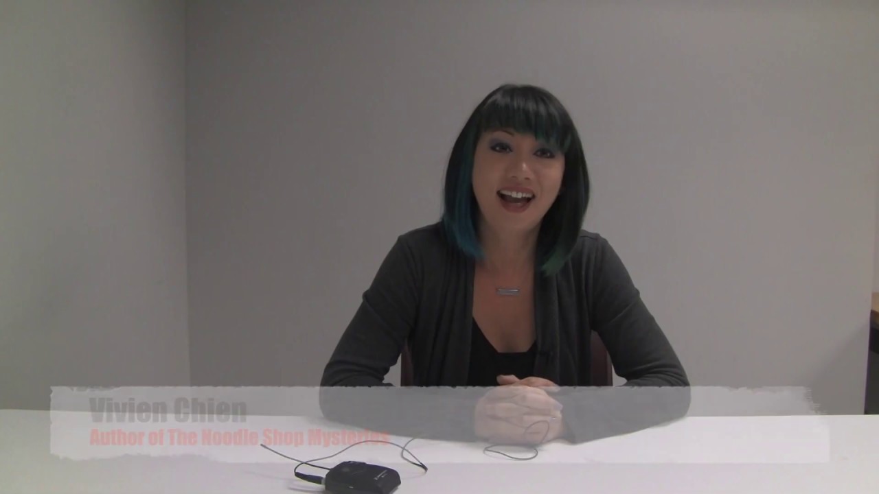 Interview with Vivien Chien, author of The Noodle Shop Mysteries - YouTube