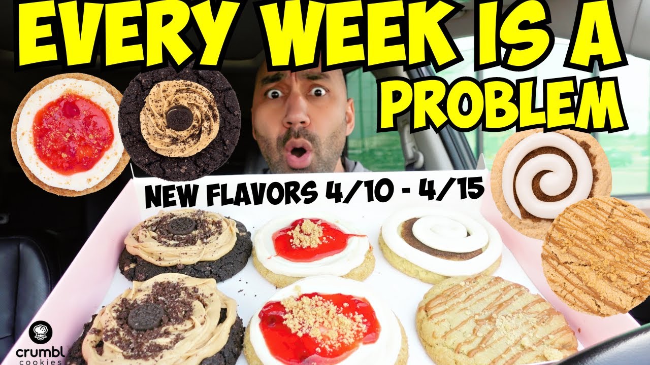 Crumbl Review - NEW Strawberry Cheesecake, NEW Chocolate Peanut Butter ...