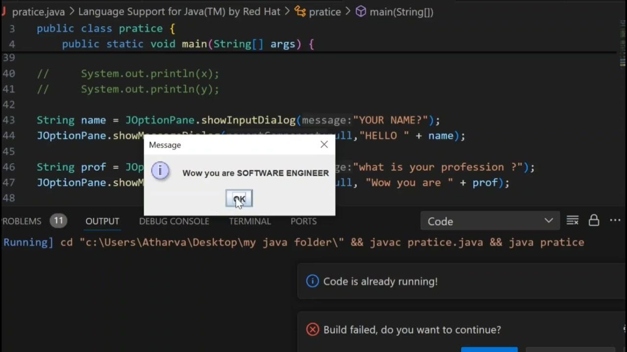 Graphical User Interface In Javaprogramming ️👀 Youtube