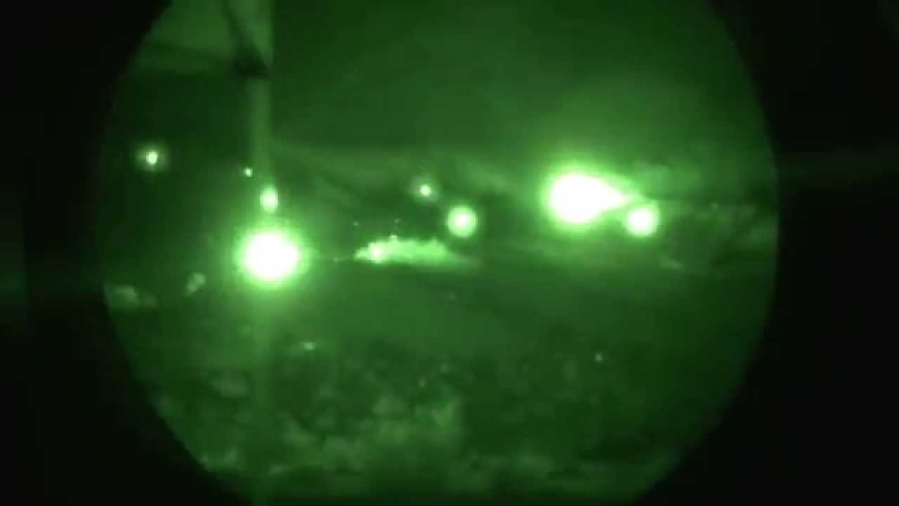 NIGHT VISION M2 .50 cal shooting incendiary ammo BIG Sandy 2014 - YouTube