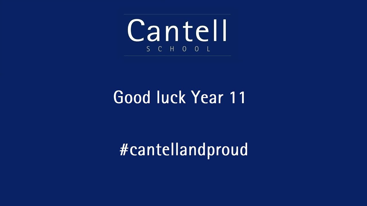 Goodbye and Good Luck Year 11, Class of 2020 - YouTube
