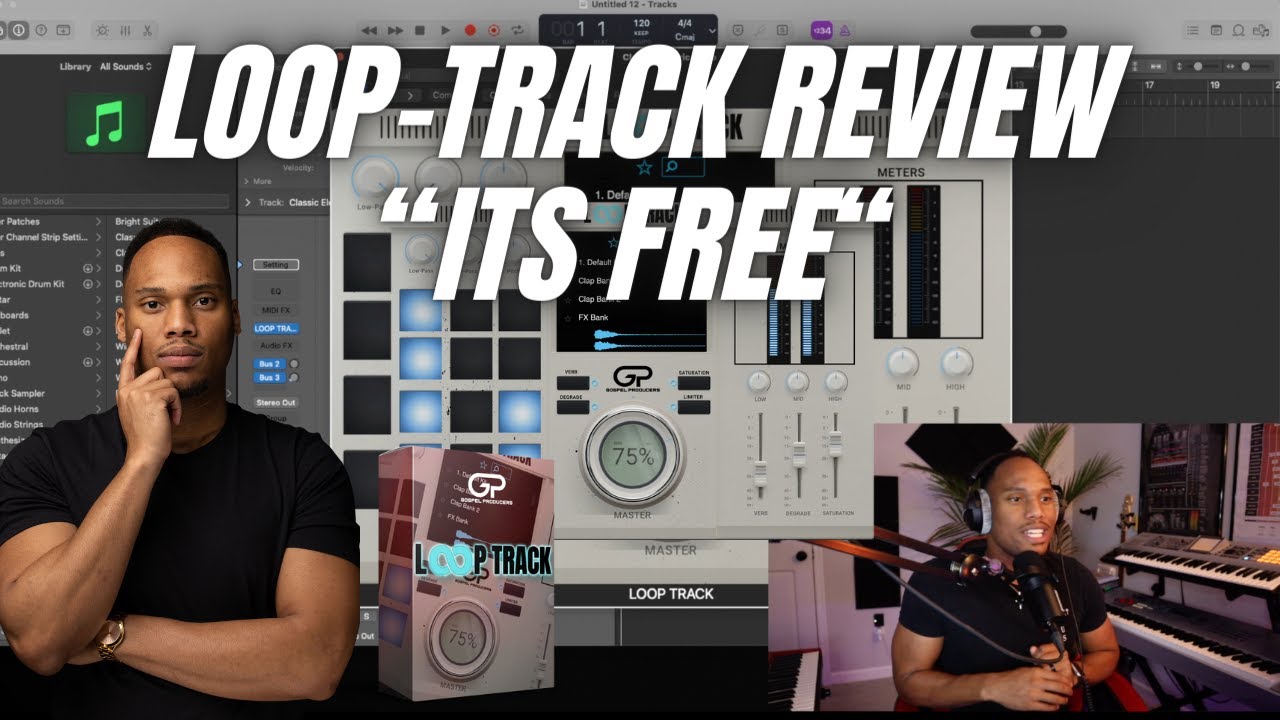 The Best Free Drum Plugin LOOP TRACK REVIEW - YouTube