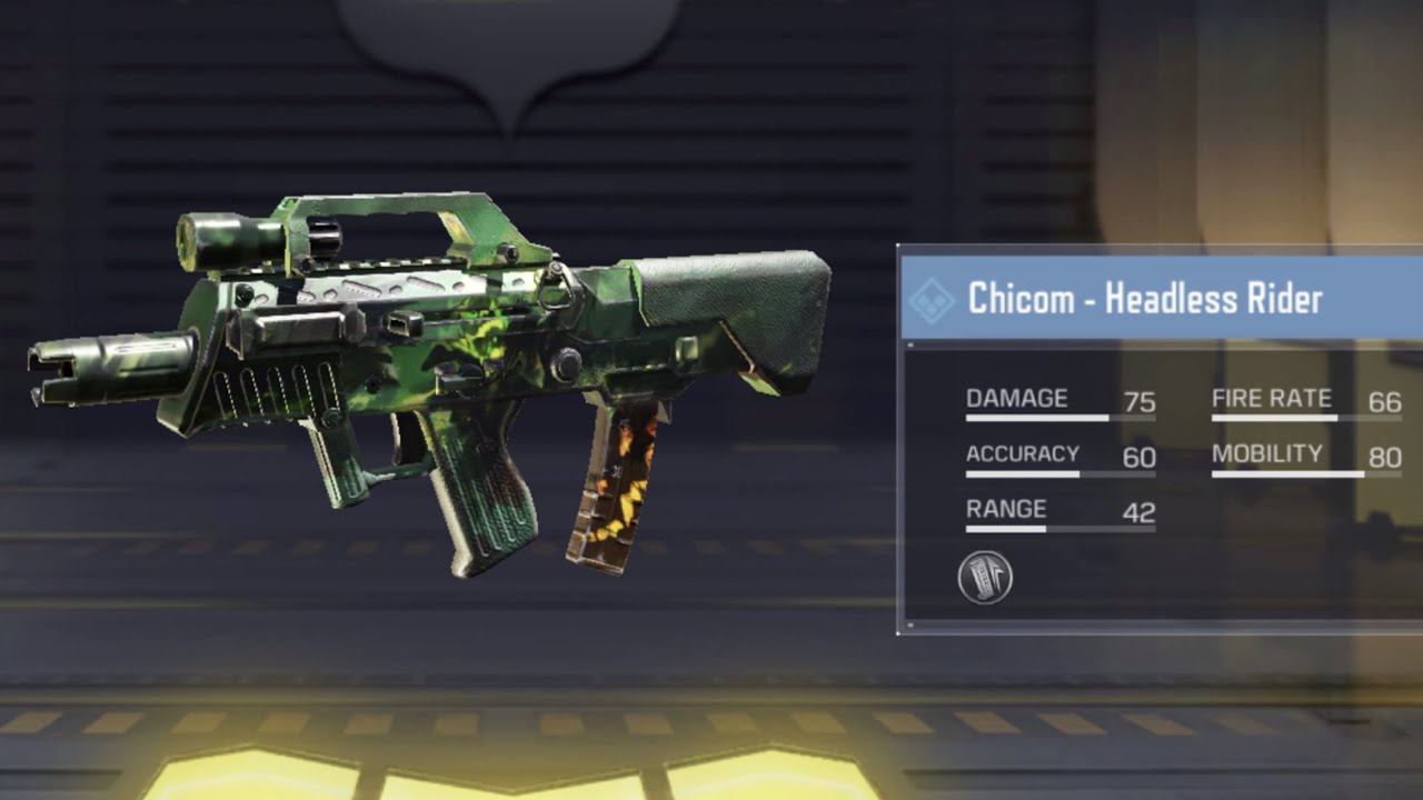 Chicom - Headless Rider | Gameplay | Call Of Duty Mobile - YouTube