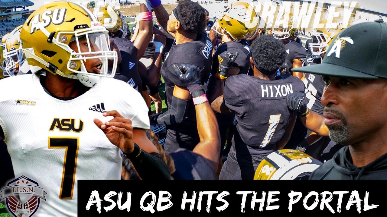 Breaking News !!! Alabama State QB Myles Crawley Hits Transfer Portal ...