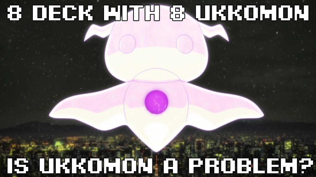 8 Decks With 8 Ukkomon in BT16 - YouTube
