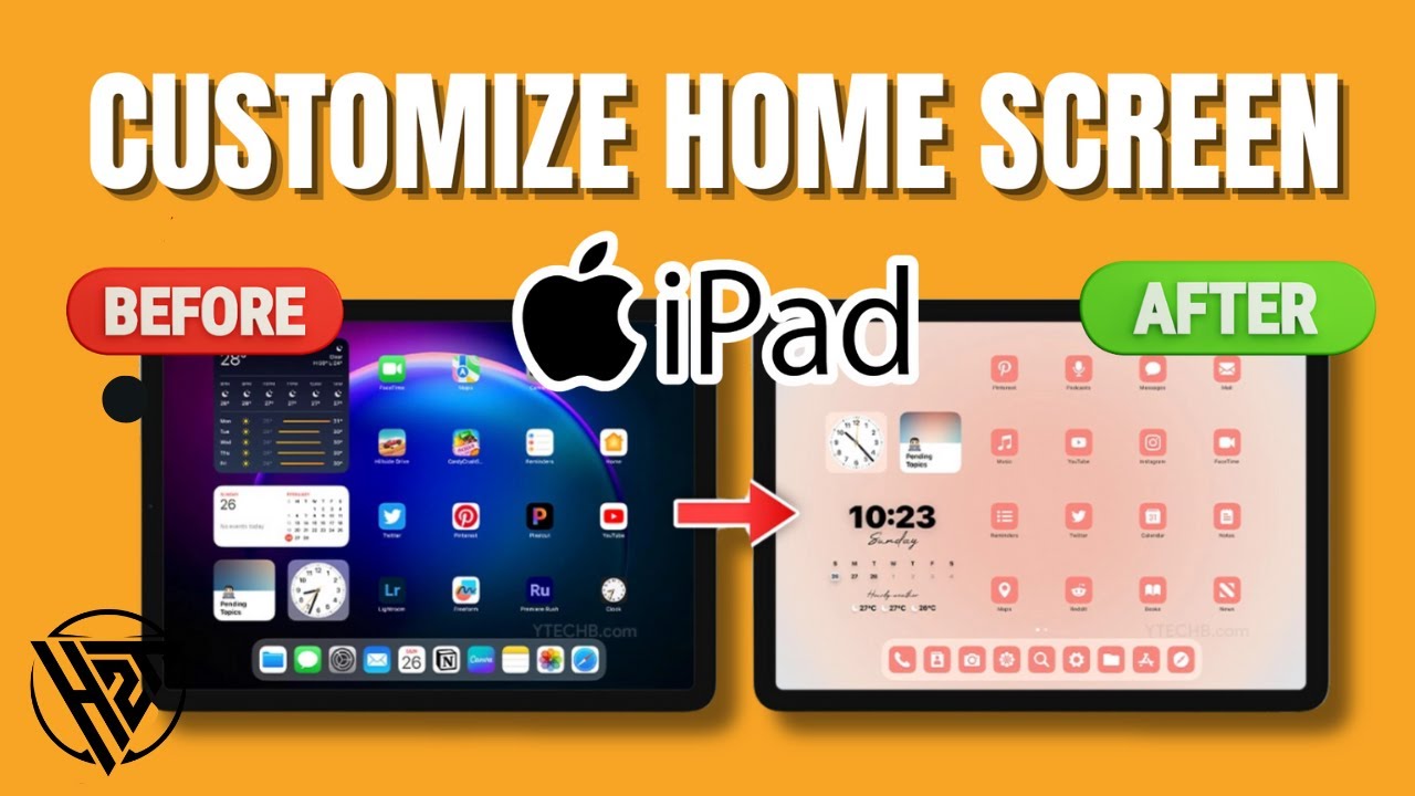 How To Customize Your iPad Home Screen - YouTube