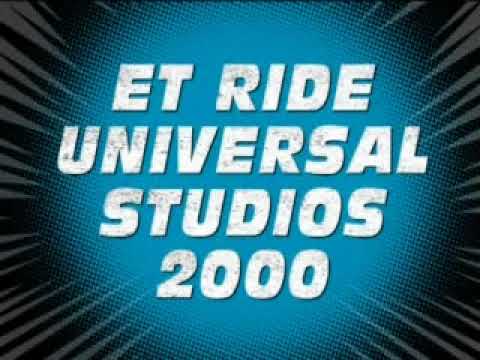 ET Ride Universal Studios 2000 - YouTube