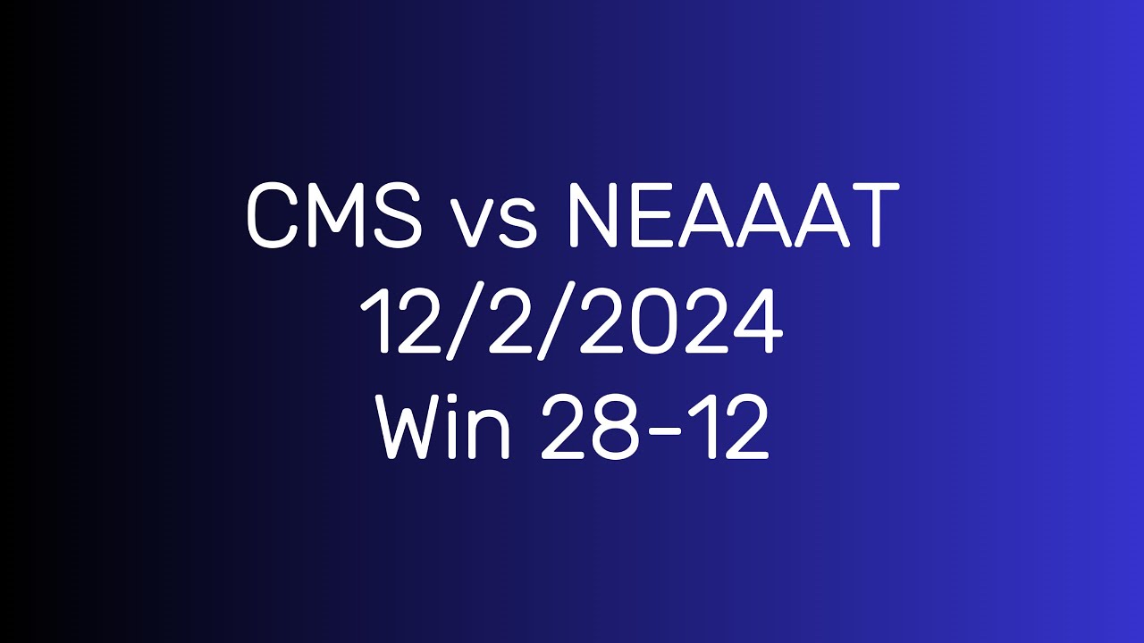 CMS v NEAAAT Middle School Girls Basketball - YouTube