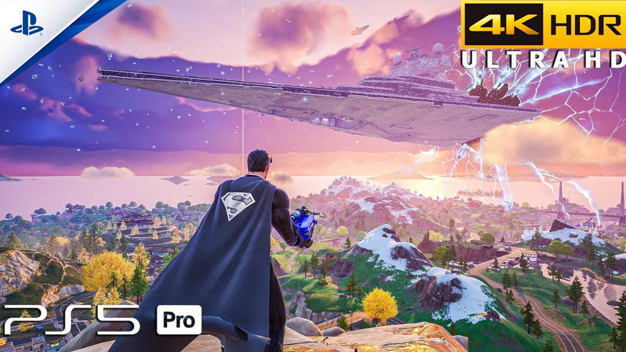 Fortnite (PS5 Pro) 4K 120FPS HDR Gameplay (Chapter 6 Season Star Wars ...