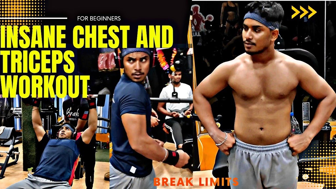 Chest and triceps day - YouTube
