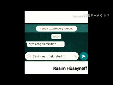Sensiz cox darixiram sevdiyim