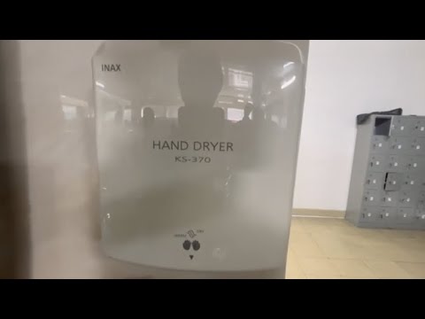 INAX KS-370 Hand Dryer At Trạm dừng nghỉ ninh bình off CWG9+G4J in Han ...