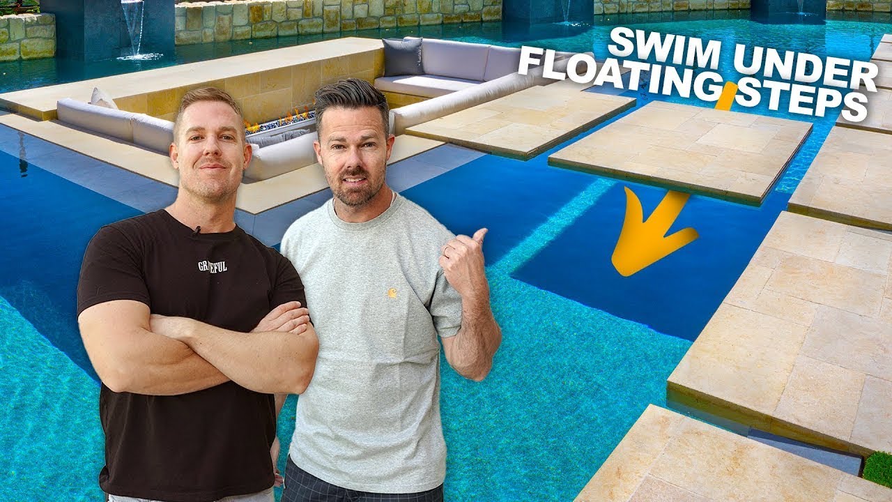 Are These FLOATING STEPS Actually Floating? | Outdoor Living - YouTube