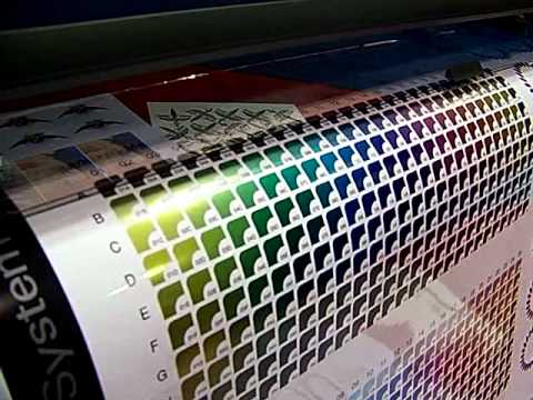 Wide format Metallic Printing with Greg Hulbert from Roland Part 2 ...