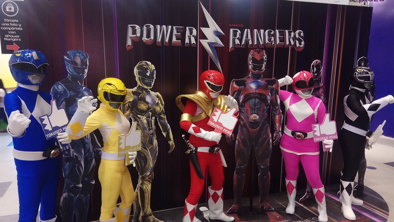 Power Rangers en Real Plaza - Lima - YouTube