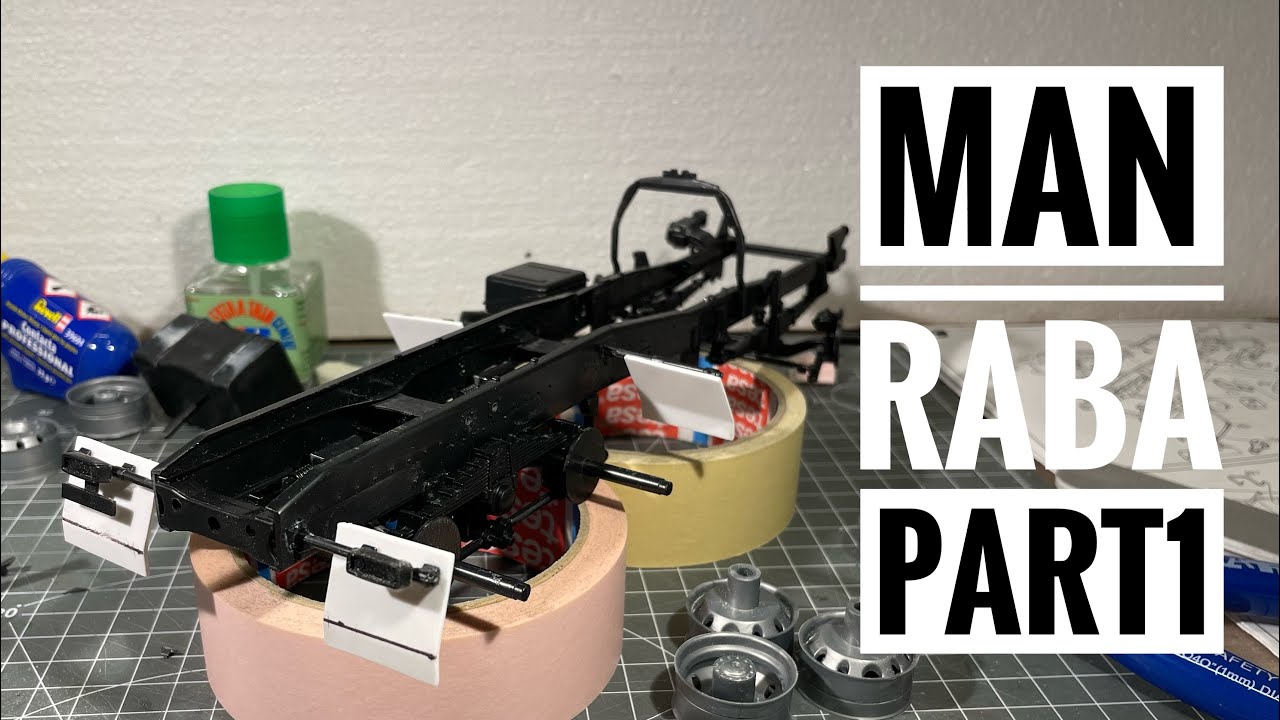 Italeri 756 - Man to Raba Conversion - Part1 - YouTube
