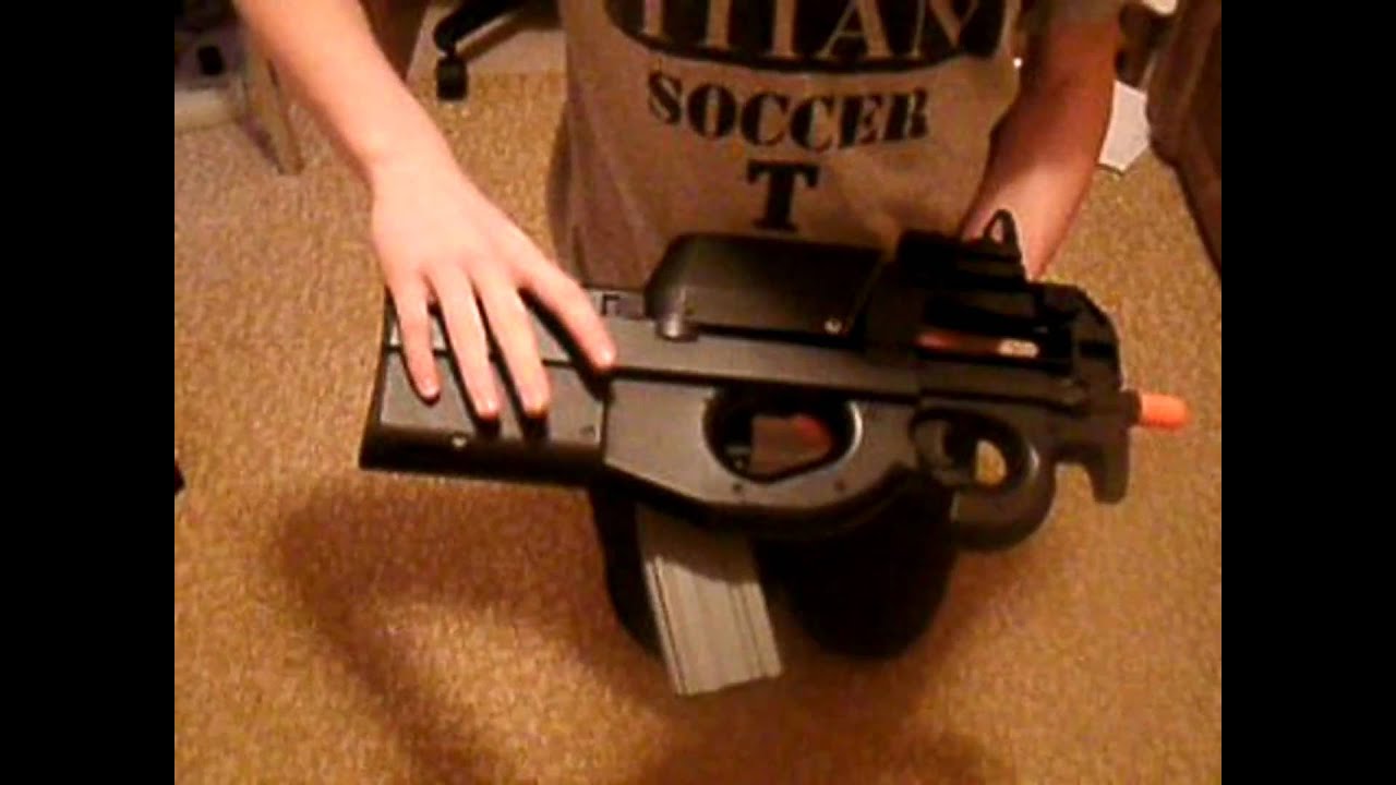 Echo 1 P90 Box Magazine Review - YouTube