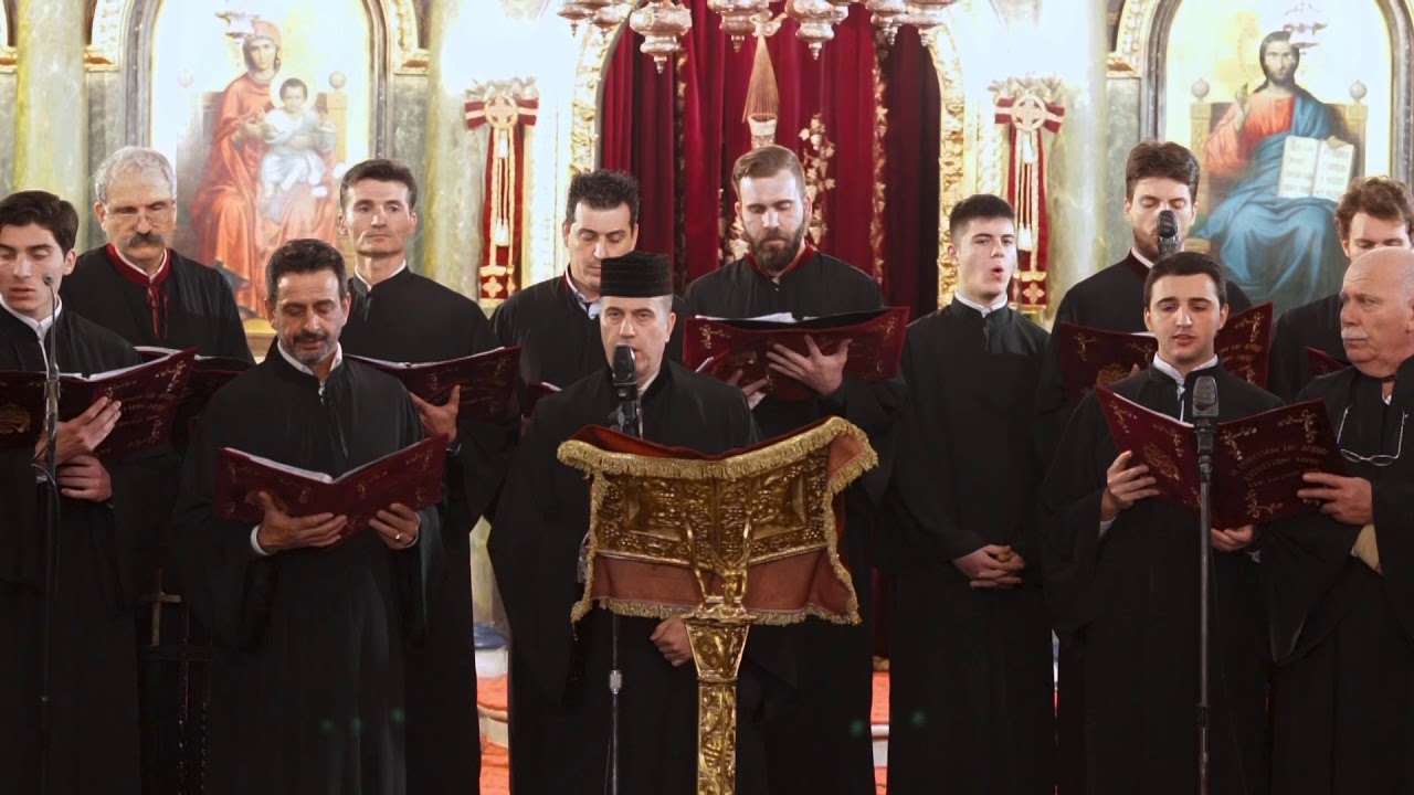 Ευφραίνεσθε δίκαιοι,Θεοτόκε Παρθένε (Αίνοι Χριστουγέννων)-Γρ ...