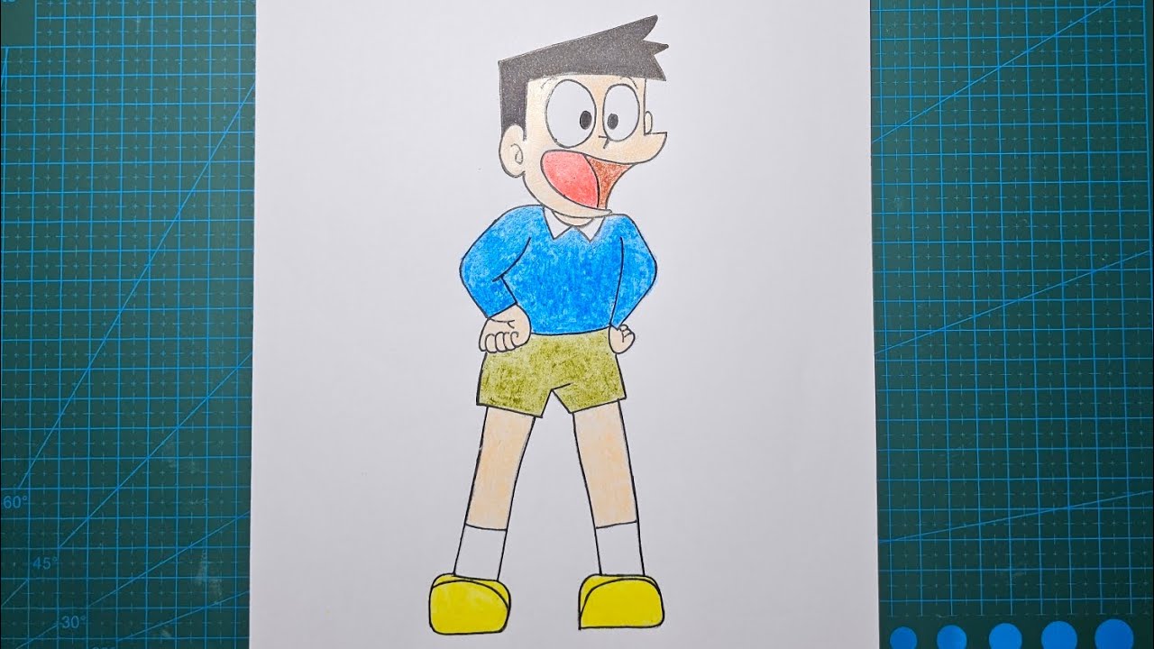 How to draw Suneo | Suneo drawing | Hướng dẫn bé vẽ Suneo | Vẽ Suneo # ...