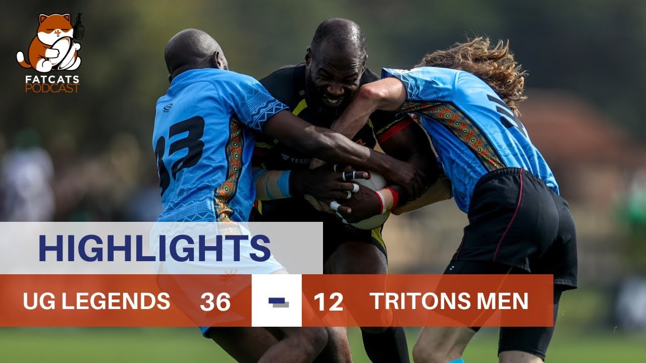 Highlights: Uganda Legends vs Tritons Men | 2025 Tritons Tour - Uganda ...