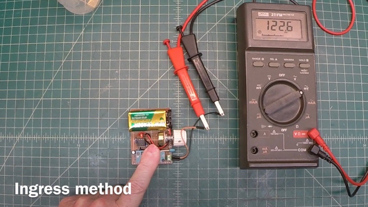 Capacitor Outside Foil Identification using your Finger, DMM & this ...