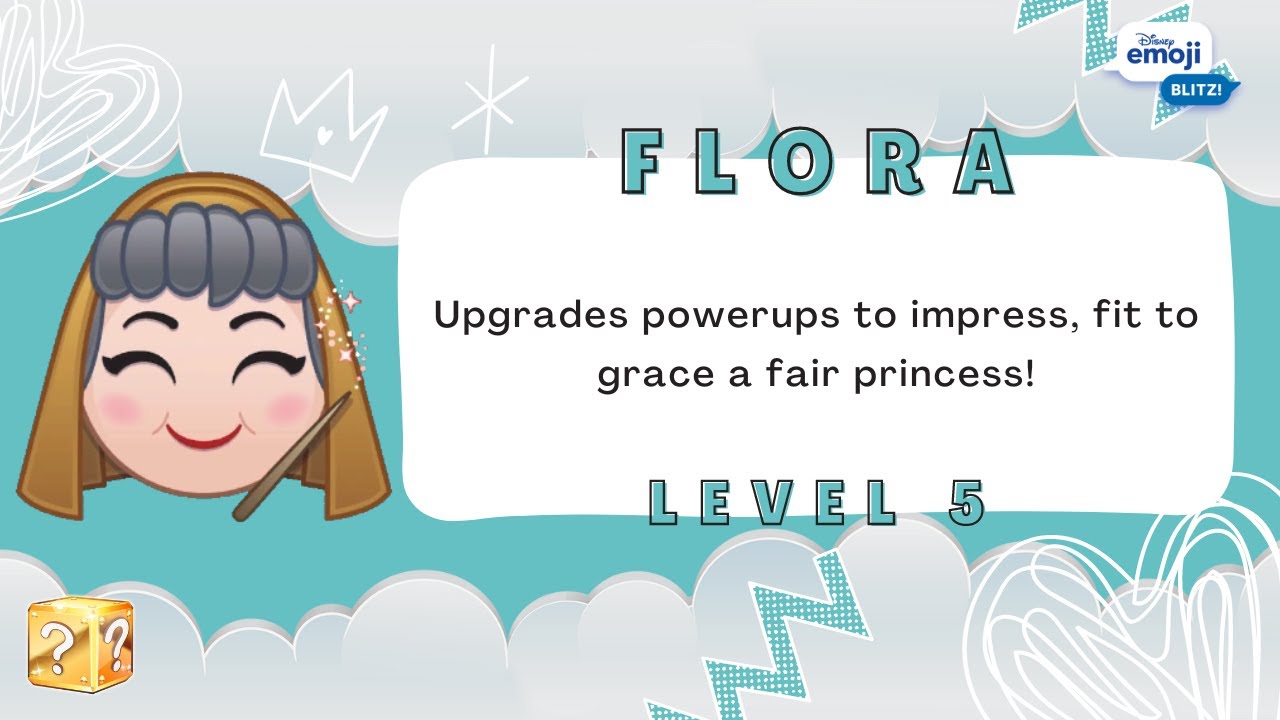 Disney Emoji Blitz - Flora (Level 5) - Sleeping Beauty - Gold Emoji ...