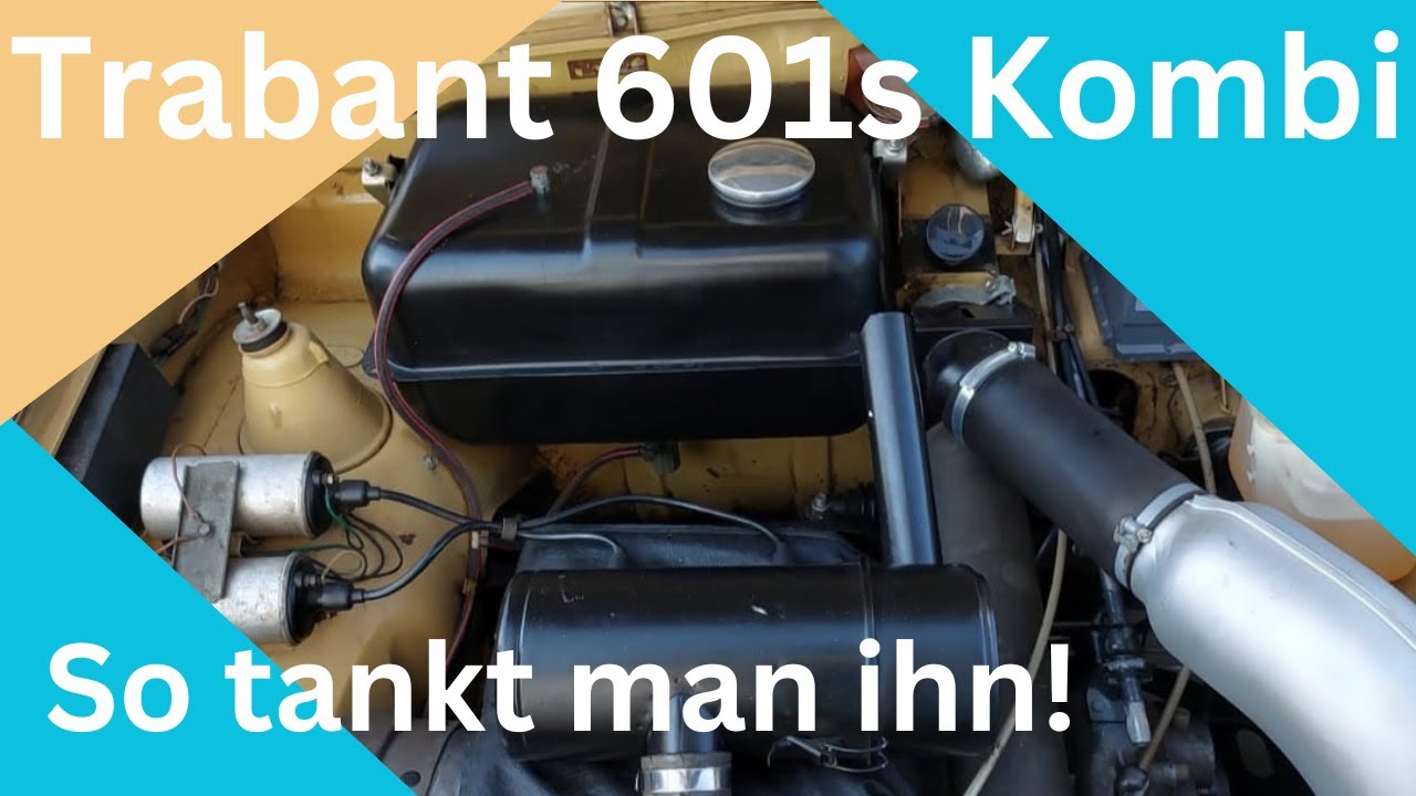 ⛽️ Trabant 601S richtig tanken: Das perfekte 1:45 Gemisch! 🚗 - YouTube