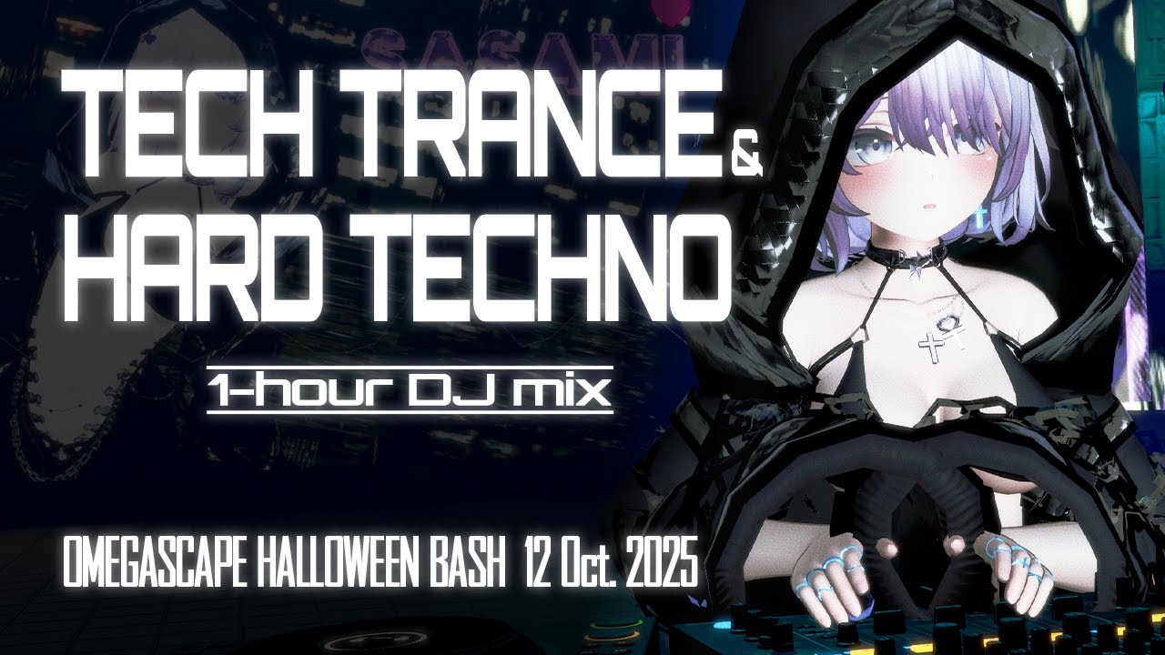 2025 10 12 海外ｲﾍﾞ OMEGASCAPE Halloween Bash Tech Trance & Hard Techno ...