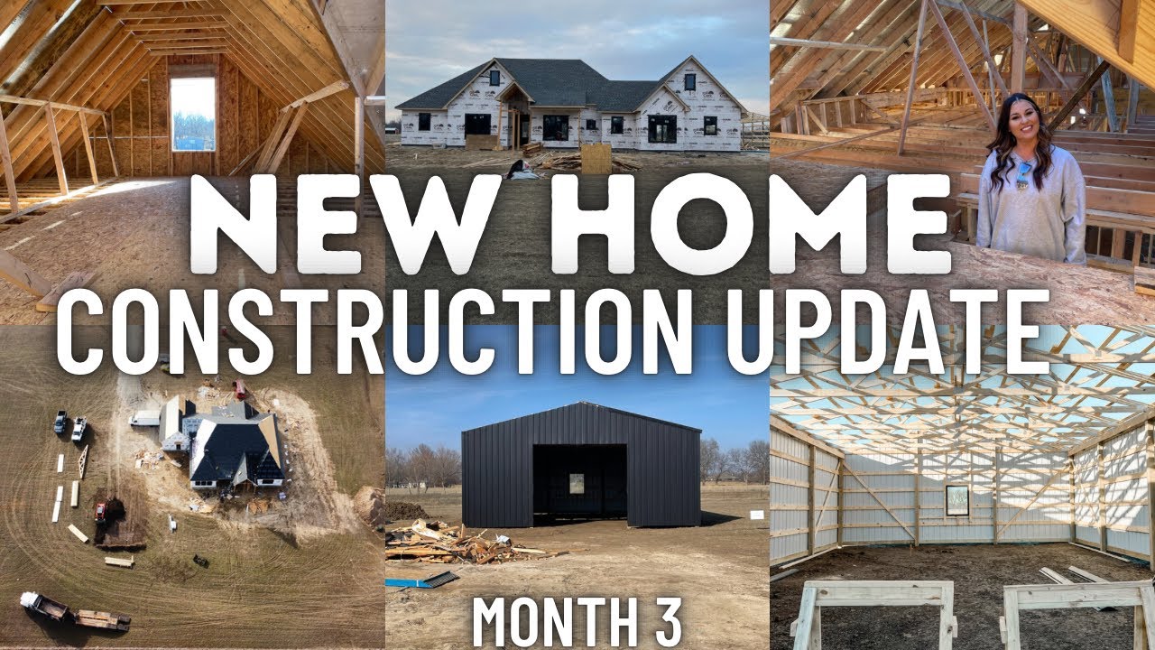 DREAM HOME CUSTOM BUILD | NEW HOME CONSTRUCTION UPDATE #3 | CUSTOM HOME ...