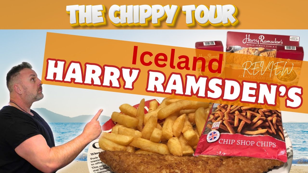 At Home: ICELAND Harry Ramsden's Fish Chips Peas and Curry Chip Shop ...