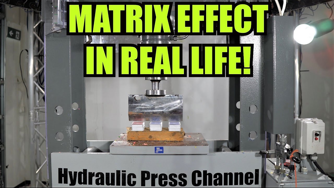 Exploding Playing Cards with Hydraulic Press | in Bullet Time Slow ...