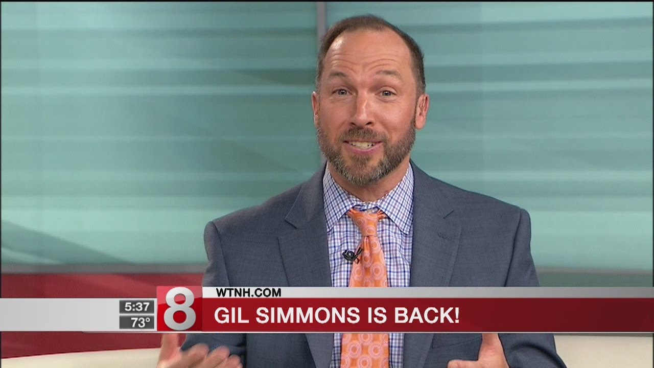 Catch up with Storm Team 8 Chief Meteorologist Gil Simmons - YouTube