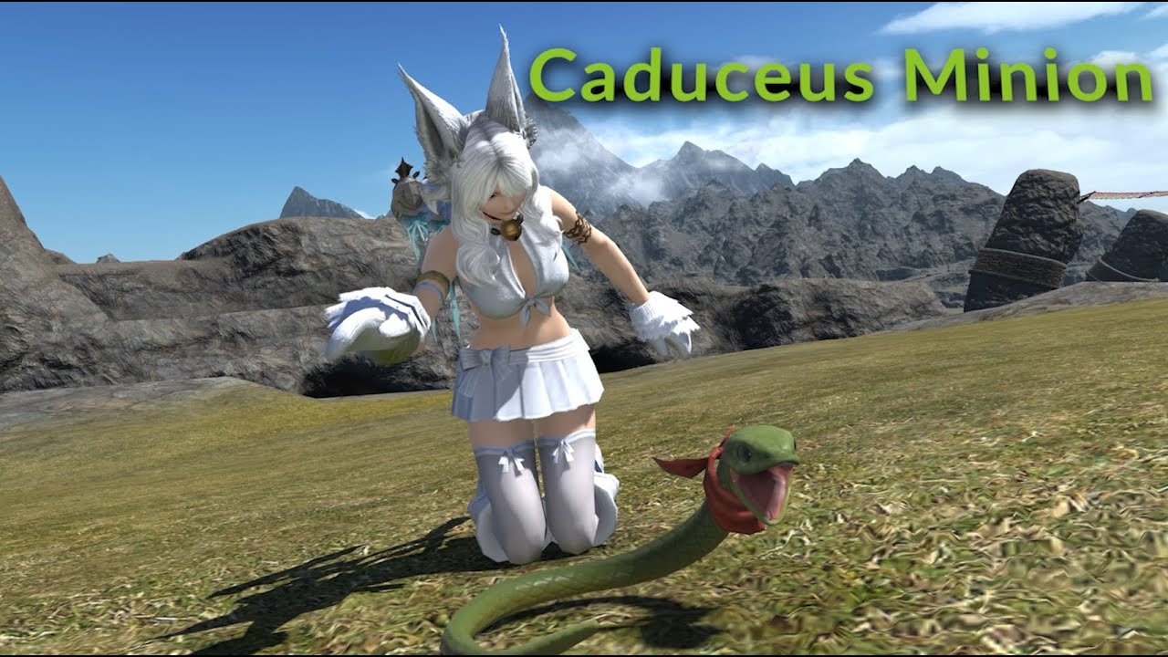 FFXIV: Caduceus Minion! - YouTube
