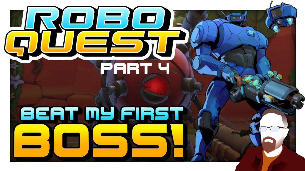 My Engineer Beat a BOSS in Roboquest — Part 4 - YouTube